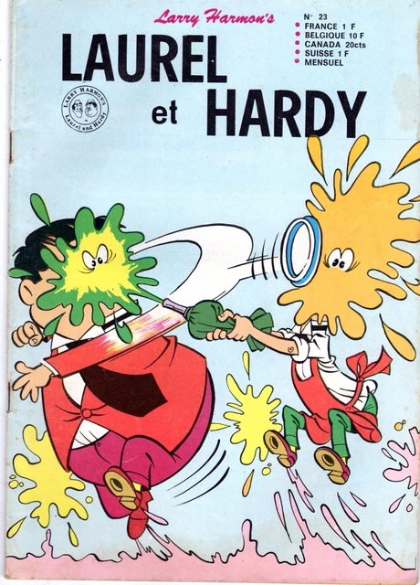 LAUREL ET HARDY Number 23 Very Funny Rare 1970 $11.07 - PicClick