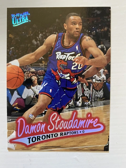 1996-97 ULTRA TORONTO Raptors Basketball Card #109 Damon Stoudamire EUR ...