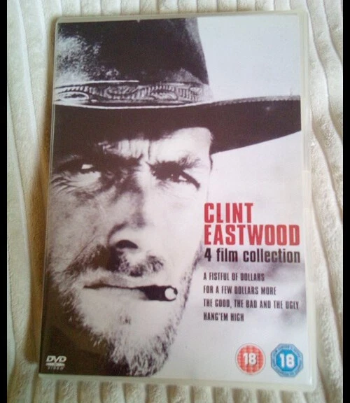 CLINT EASTWOOD DVD 4 Movies Western Box Set Four Classic Spaghetti ...