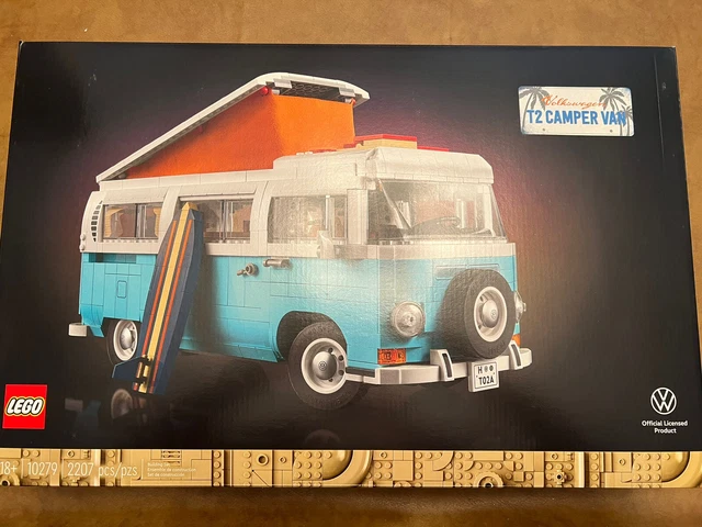 LEGO ICONS: VOLKSWAGEN T2 Camper Van (10279) Sealed New In Box EUR 164 ...