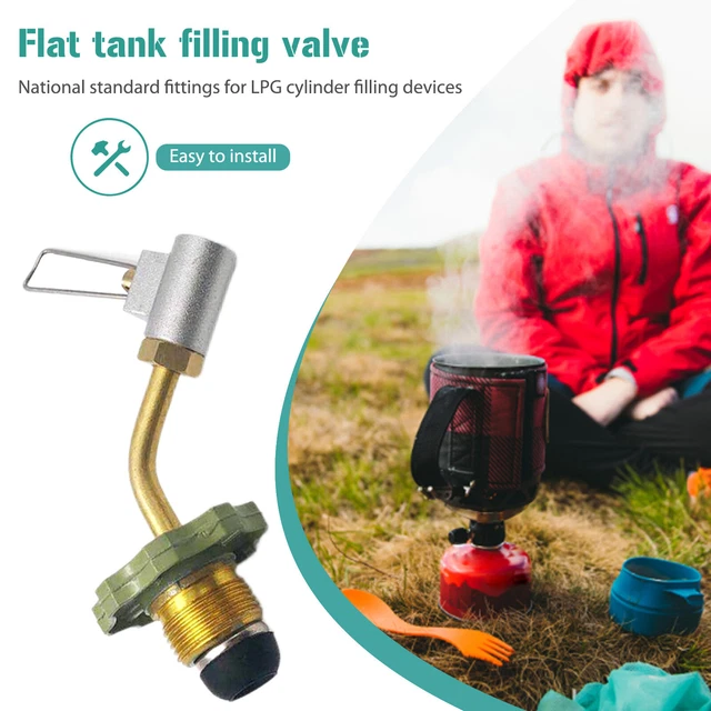 COPPER FLAT GAS Tank Filling Valve Useful Liquefied Tanks Valves ...