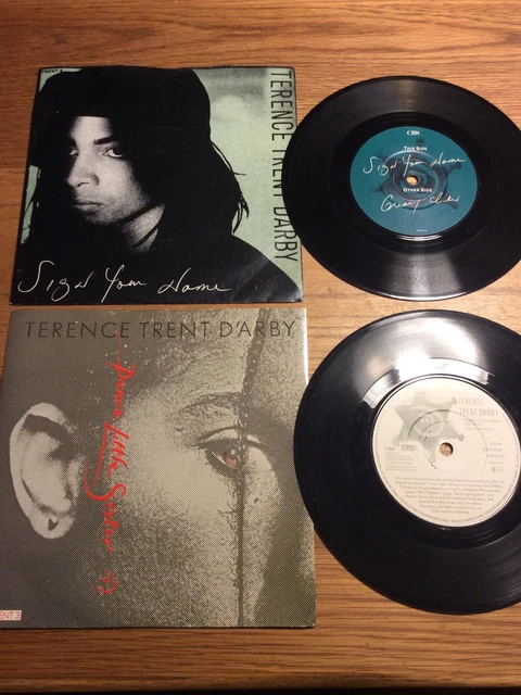 TERENCE TRENT D'ARBY - Sign Your Name & Dance Little Sister 2x7 ... TERENCE TRENT D'ARBY - Sign Your Name & Dance Little Sister 2x7 ...