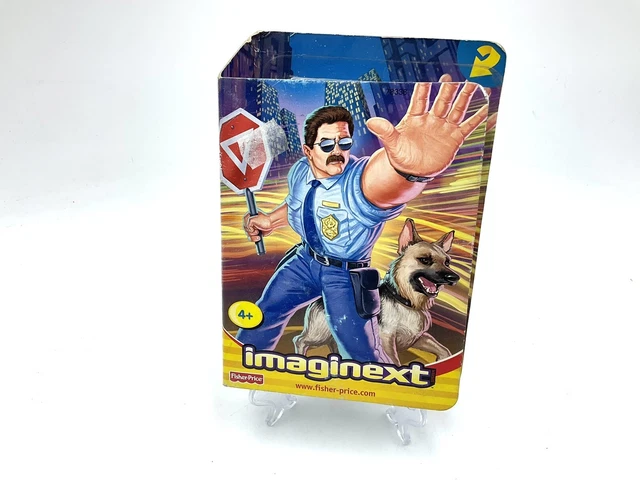 MATTEL VINTAGE IMAGINEXT Poliziotto POLICE MAN COP PLAYSET#NIB S EUR 19 ...