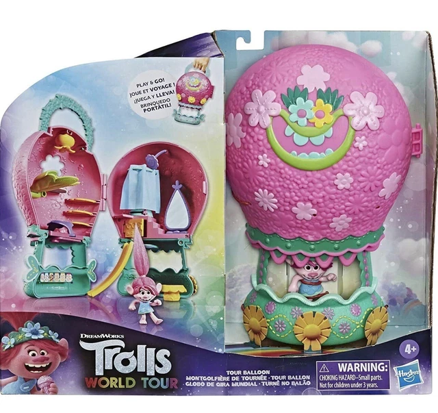TROLLS WORLD TOUR Tour Balloon Dreamworks Toy Playset With Poppy Doll ...
