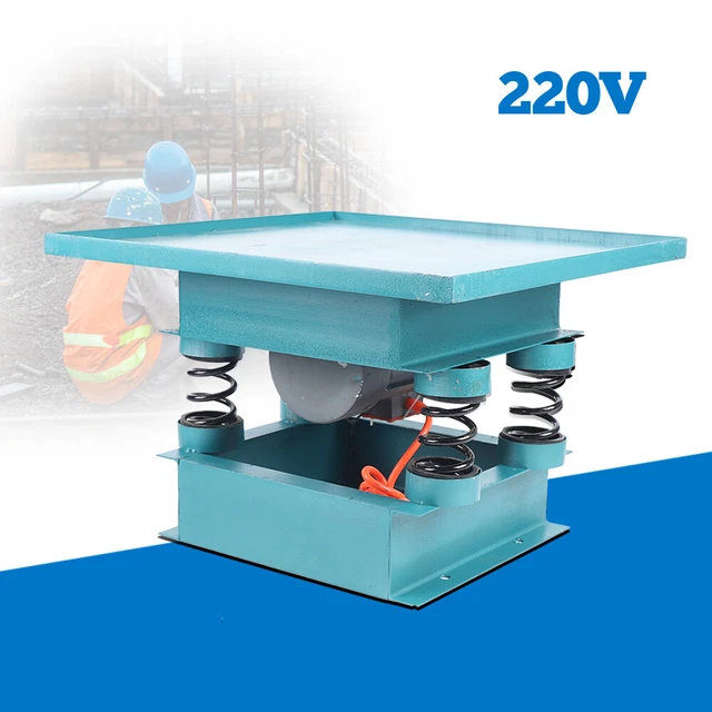 VIBRATION TABLE COMPACTION Concrete Cube Vibration Tumbler Air Bubble ...