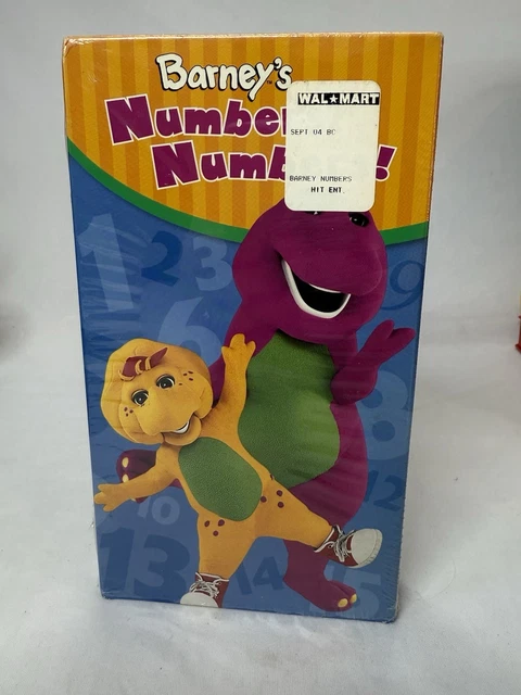 BARNEY NUMBERS! NUMBERS! VHS 2003 HiT Entertainment Barney Home Video ...