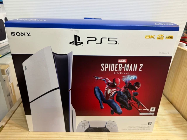 PS5 PLAYSTATION 5 PS5 Console - Marvel’s Spider-Man 2 Bundle 1TB Slim ...
