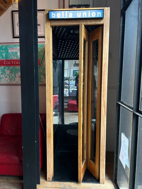 VINTAGE AMERICAN PHONE Booth with Folding Door £802.30 - PicClick UK