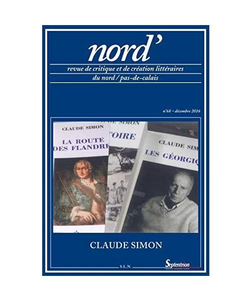 CLAUDE SIMON: N°68 - Décembre 2016, Péron, Frédérique EUR 12,74 ...