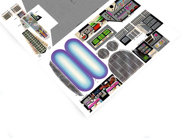 CUSTOM STAR WARS Vintage Kenner Imperial Shuttle stickers $10.30 ...