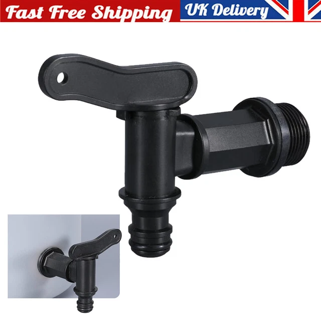 FRESH/WASTE WATER TANK Drain Tap For Motorhome/Caravan/Boat/Camper Van ...