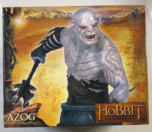 THE HOBBIT: AN Unexpected Journey AZOG Collectible Mini Bust NEW £115. ...