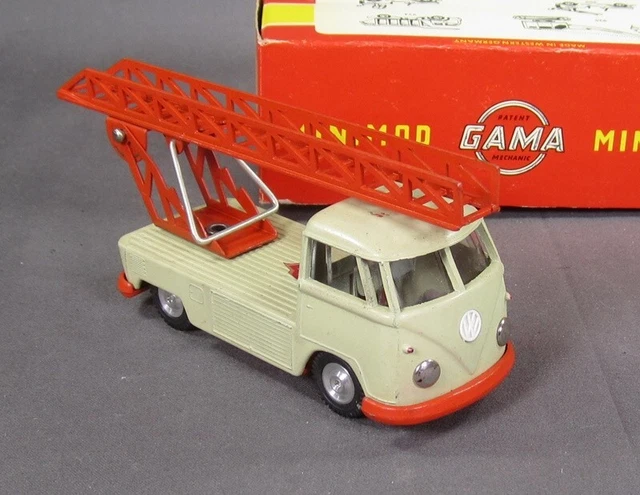 VINTAGE 60S GAMA Vw Volkswagen Single Cab Utility Ladder Bus vnMint ...