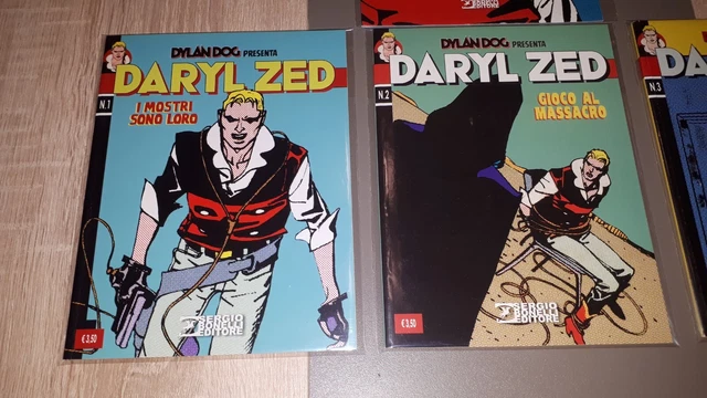 DYLAN DOG PRESENTA Daryl Zed N. 0, 1, 2, 3 - da Edicola - 1^ Edizione ...