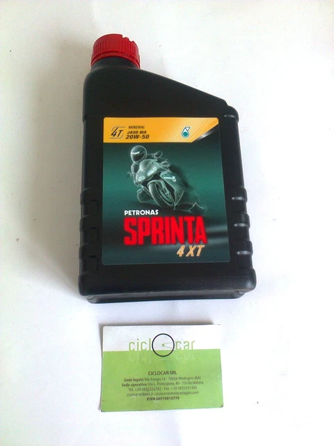 ENGINE OIL PETRONAS Sprinta 4XT 20W-50 piaggio ape 50-APE 703-MOTOGUZZI ...