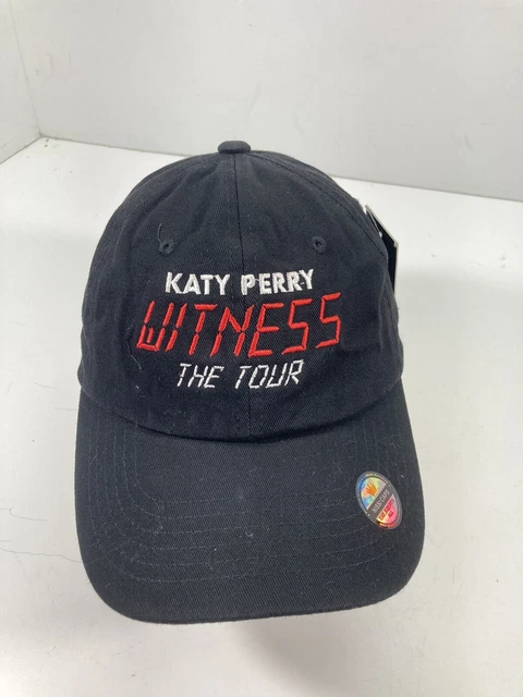 KATY PERRY WITNESS The Tour 2017 Concert Hat Cap Black Adjustable ...