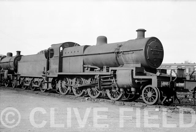 RAILWAY B/W Negative 6x9 cm LMS 53804 Templecombe MPD, 1950's. £4.99 ...