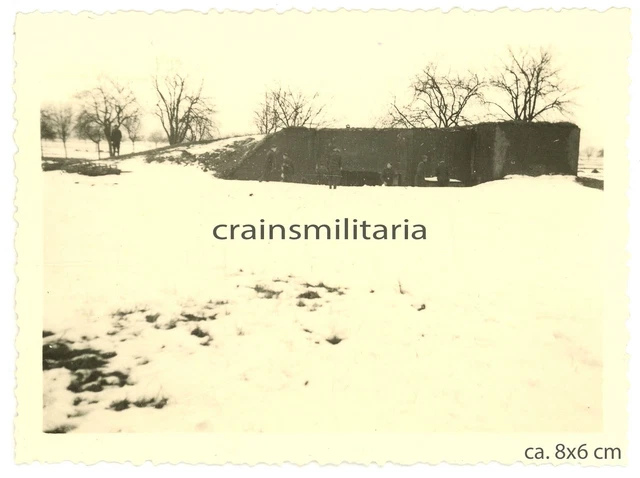 ORIG. FOTO RAD bei Westwall Bunker am Rhein Grenze Frankreich 1940 EUR ...
