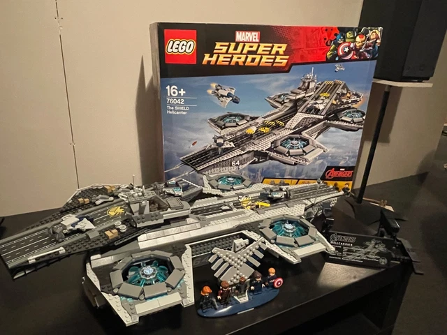 LEGO MARVEL SUPER Heroes 76042 The SHIELD Helicarrier set complet EUR ...