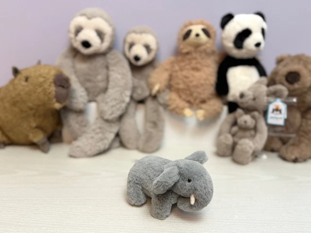 JELLYCAT VERY RARE Retired Diddle Elephant, Brand New Without Tags ...