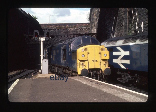 ORIGINAL 35MM SLIDE - Class 37 - 37114 at Glasgow Queen St. c.1980's. £ ...