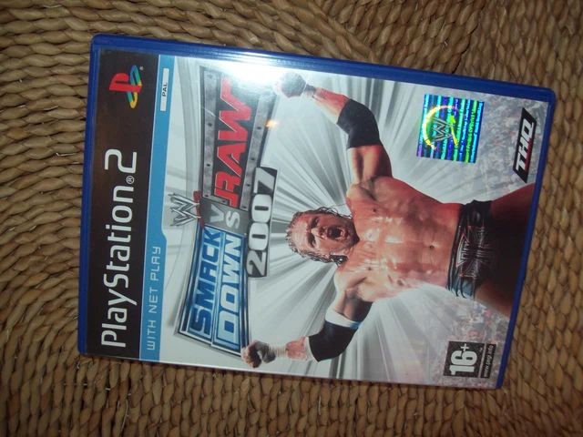 A RARE WWE "SMACKDOWN VS RAW 2007" (Sony PlayStation 2, 2006) EUR 5,84 ...