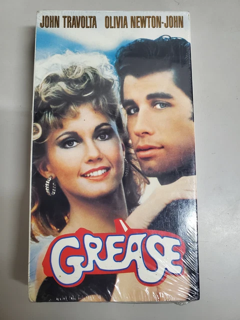 GREASE (VHS, 1998, Paramount) John Travolta/Olivia Newton-John New ...