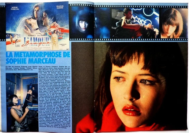 SOPHIE MARCEAU = coupure de presse 2 PAGES 1985 / FRENCH CLIPPING EUR 5,00 - PicClick DE