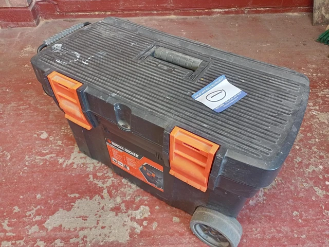 BLACK & DECKER Pull Along Trolley Tool Box Heavy Duty - #1 - Sidcup ...