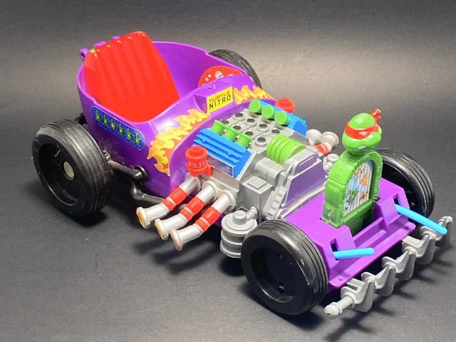 VINTAGE PLAYMATES TMNT Teenage Mutant Ninja Turtle Shredder Toy Nitro ...