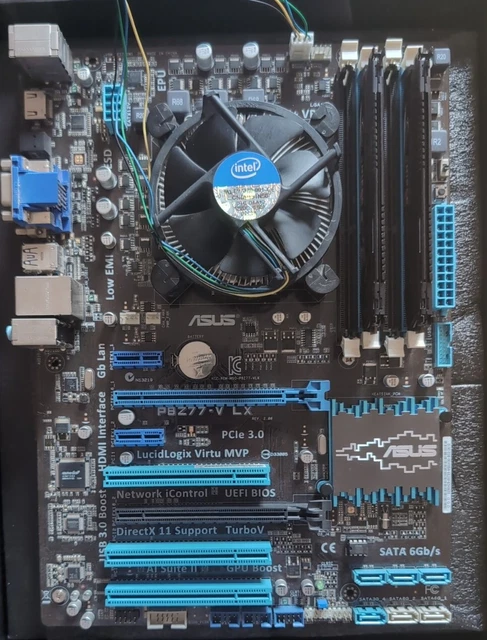 INTEL I5 3450 3.1ghz With ASUS P8z77-v Motherboard + 8gb GSkill Sniper ...