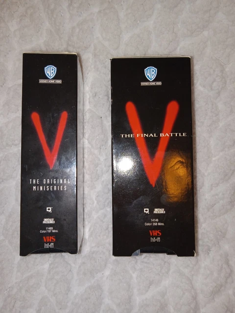 VHS 1980S TV Mini Series "V" Complete Sci-Fi Series Horror Cult Classic ...