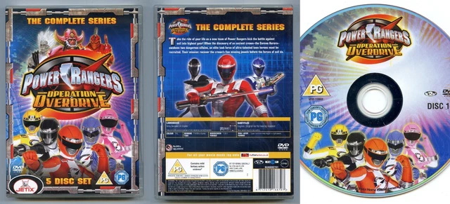 DVD POWER RANGERS: Operation Overdrive (The Complete Series) 5 Discs ACCEPTABLE EUR 5,83 ...