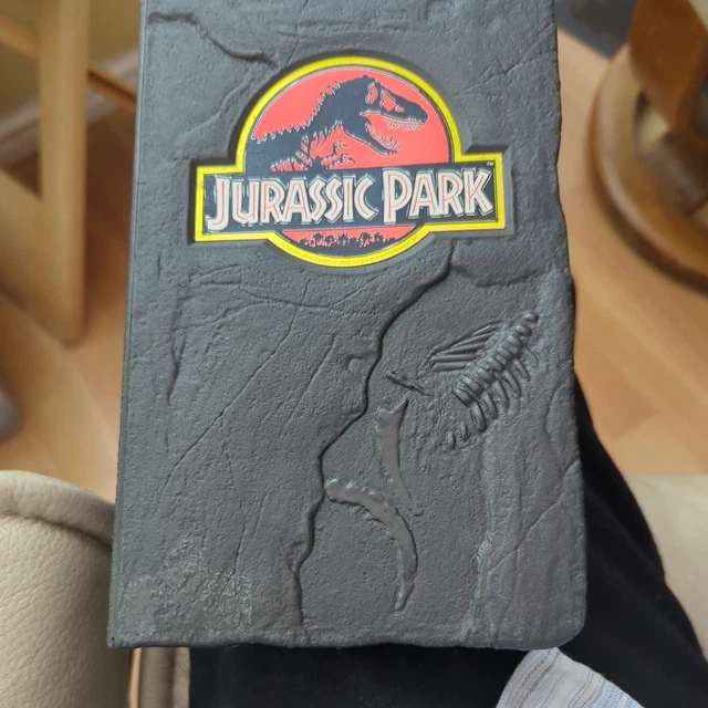 JURASSIC PARK LTD Edition Fossil Case VHS videotape and DVD.No Booklet ...