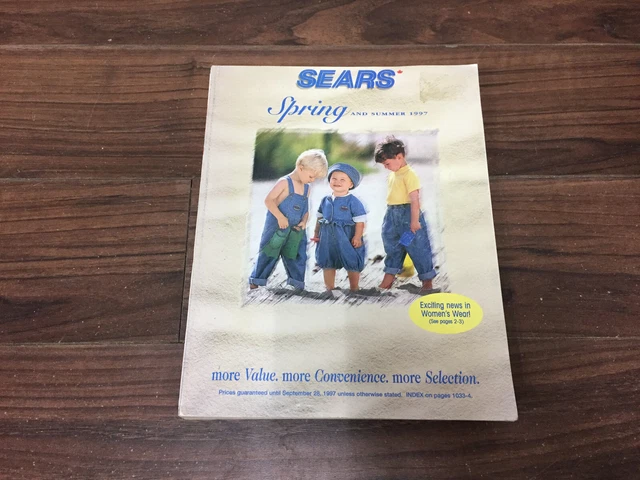 1997 SEARS SPRING and Summer Catalog Canada $99.99 - PicClick CA