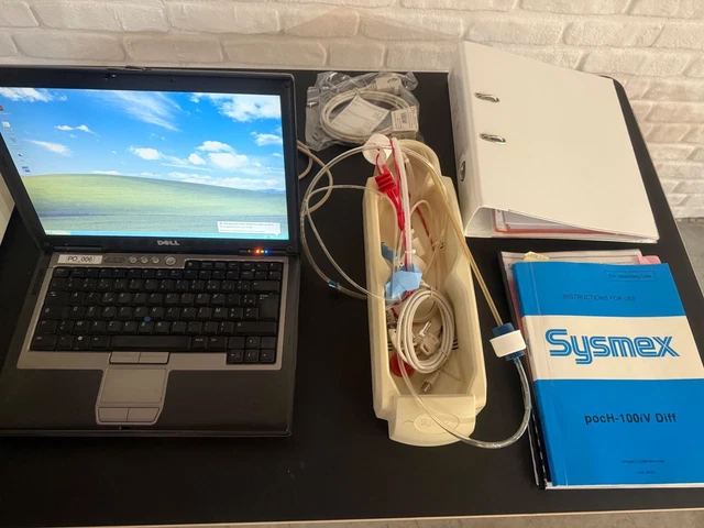 HÄMATOLOGIESYSTEM * SYSMEX pocH-100iV Diff * Laptop + Equipment ...