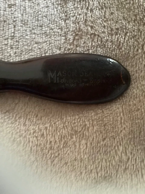 VINTAGE MASON & PEARSON. Pure Bristle Hair Brush. 1940's. £57.90 ...
