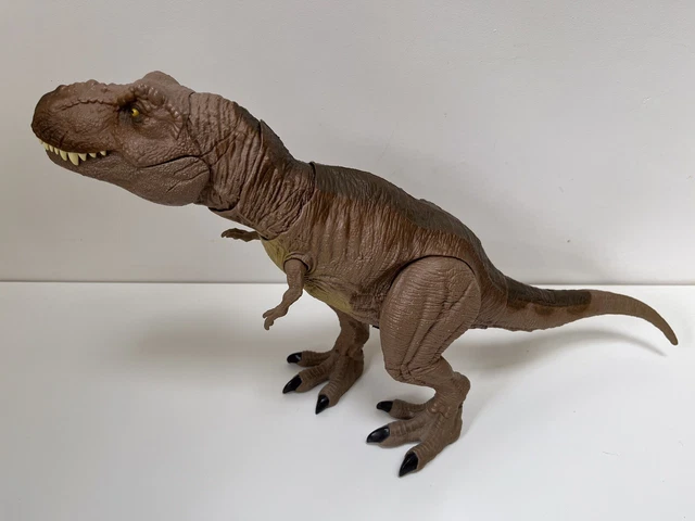 JURASSIC WORLD EPIC Roaring T-Rex Figure Tyrannosaurus Rex Toy, Sounds ...