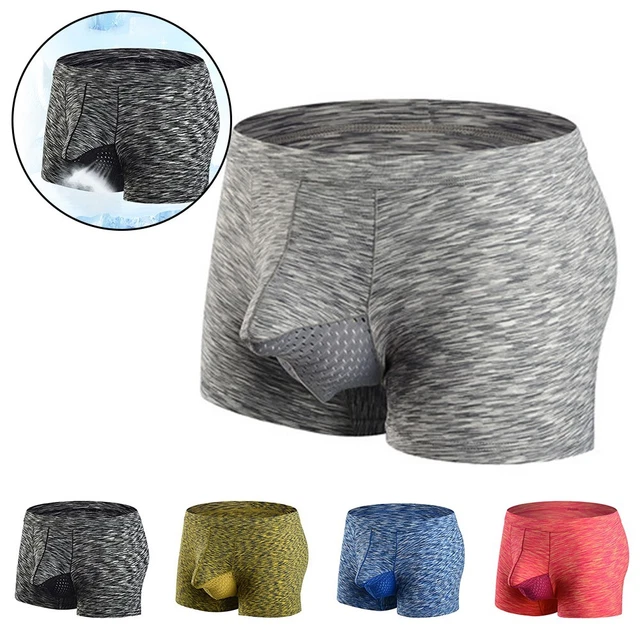 CONFORT ET STYLE avec slips boxer en soie glacée pour hommes shorts ...