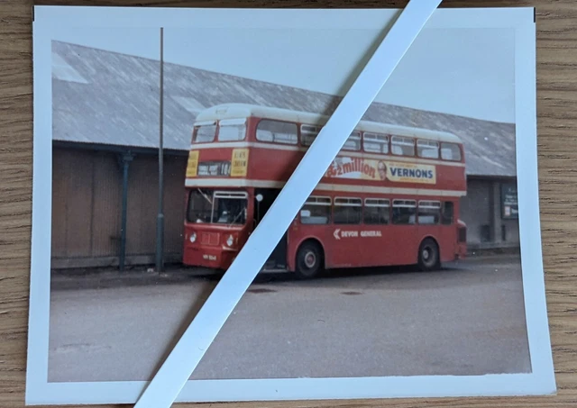 ORIGINAL BUS PHOTO: DEVON GENERAL Leyland Atlantean Unidentified ...