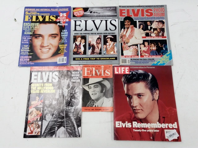 VINTAGE ELVIS MAGAZINE Collection: Rare Editions, Photos & More All ...