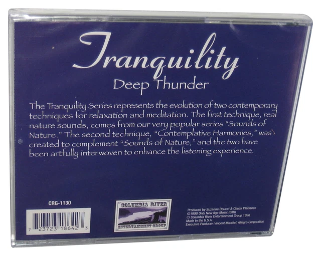 DEEP THUNDER TRANQUILLITÉ Chuck Plaisance ONAM CD De Musique New Age ...