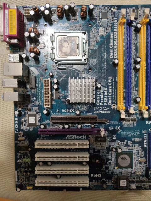 ASROCK 775DUAL VSTA Socket 775 Dual Quad Core Intel Pentium Conroe 2 ...