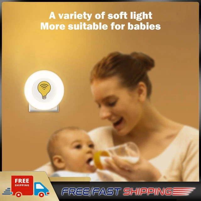 SMART DIMMING LIGHT 90V-250V Voice Controlled Indoor Night Lights (USB ...