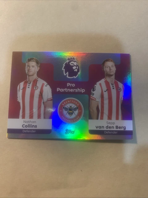 COLLINS/ VAN DEN Berg Topps PL 2026 PRO PARTNERSHIP Card # 361. New £3. ...
