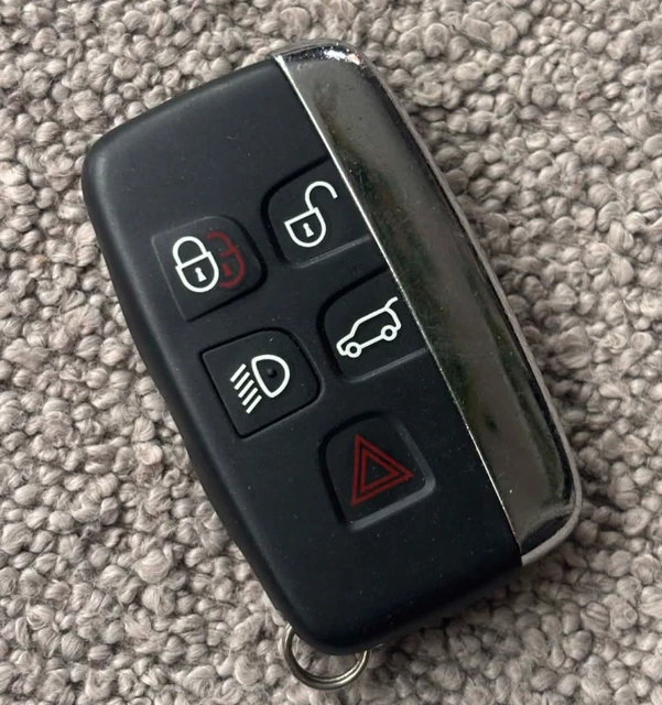 GENUINE LAND ROVER 5 Button Remote Smart Car Key Fob - Free Delivery £ ...