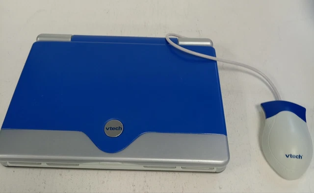 VTECH CHALLENGER LAPTOP Blue Learning Educational Toy Computer Laptop ...