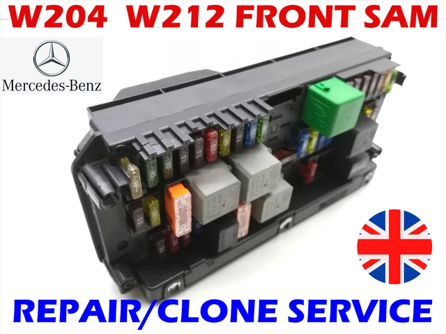 MERCEDES C E Class W204 W212 Front Sam Coding Cloning Scn Service Plug ...