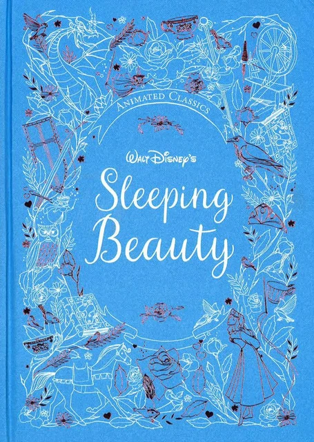 WALT DISNEY'S ANIMATED Classics Sleeping Beauty Book Bed Time Short ...