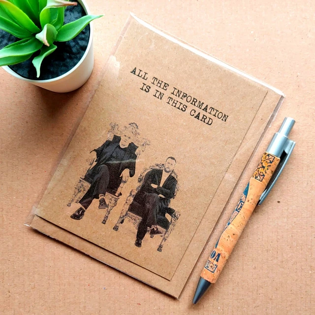 FUNNY TASKMASTER BIRTHDAY card - greg davies and alex horne £3.49 ...